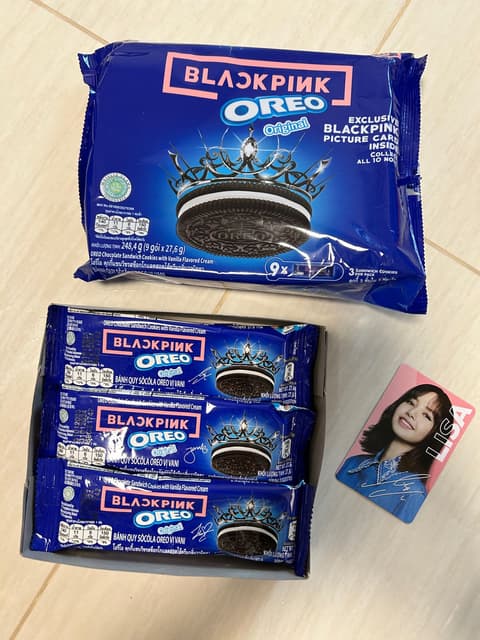 #開箱 開箱BP聯名OREO - BLACKPINK板 | Dcard