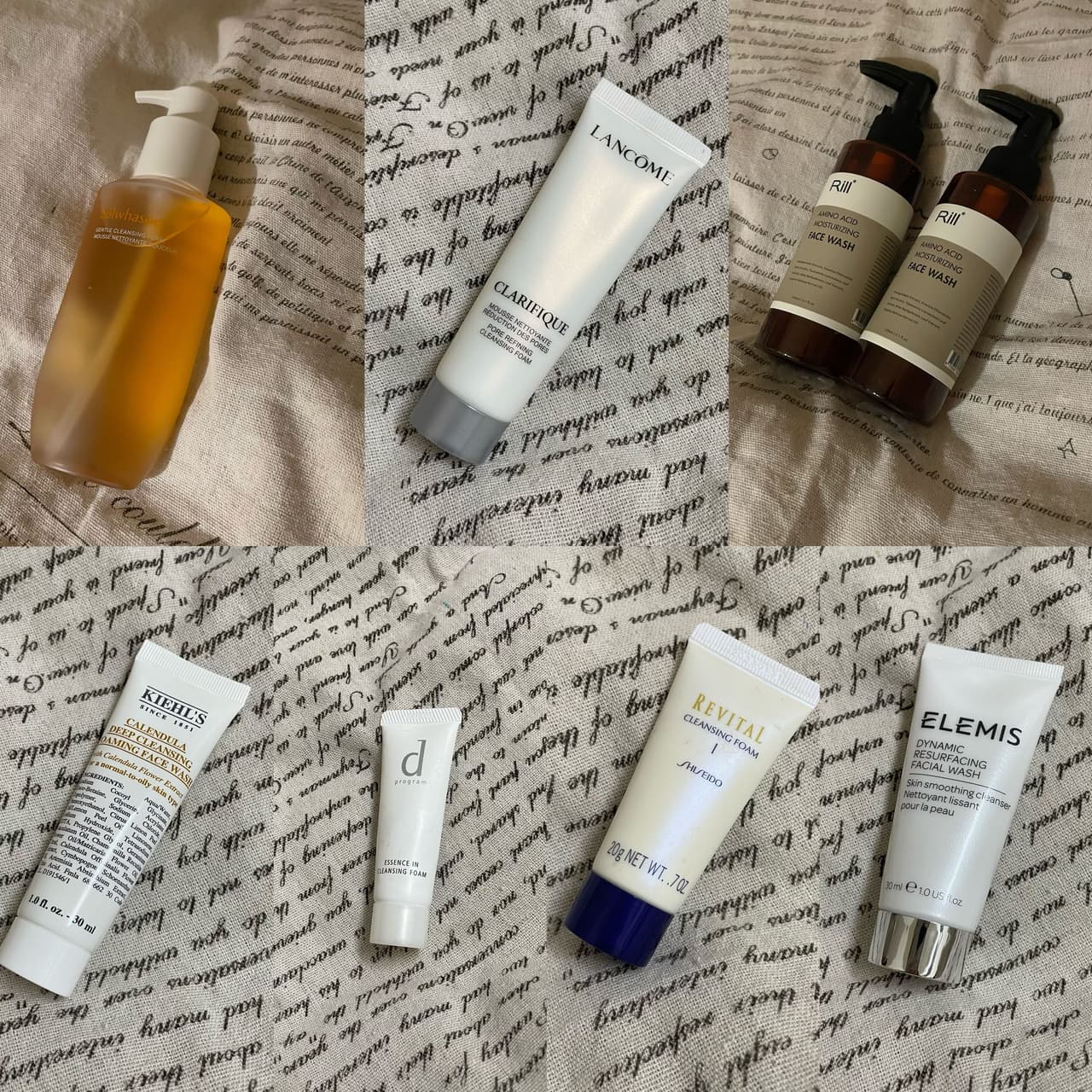 #分享 [文末抽獎] 洗面乳心得分享(Rill、Elemis、蘭蔻、雪花秀、契爾氏、敏感話題、莉薇特麗) - 美妝板 | Dcard