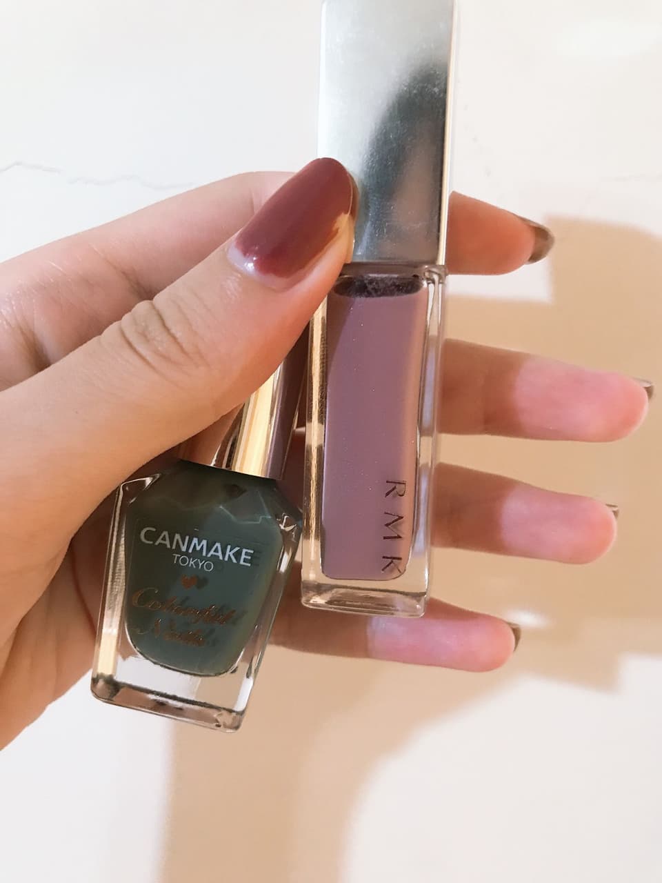 #更正#純色指甲油#canmake#日系 - 美甲板 | Dcard