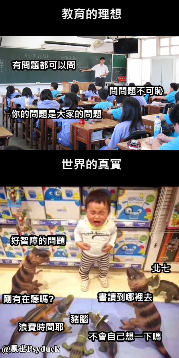 世界的真實系列 有問題你問阿 梗圖板 Dcard