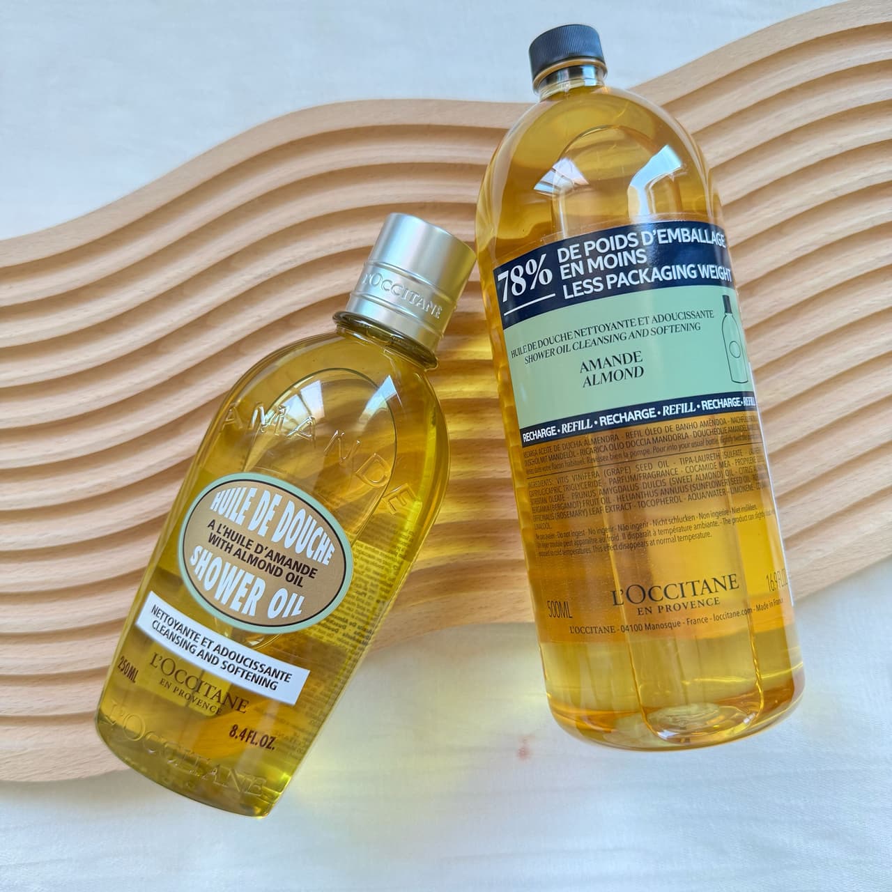 我的精緻療癒時刻🌙｜歐舒丹 杏仁沐浴油 - li-fei (@im_sally) | Dcard