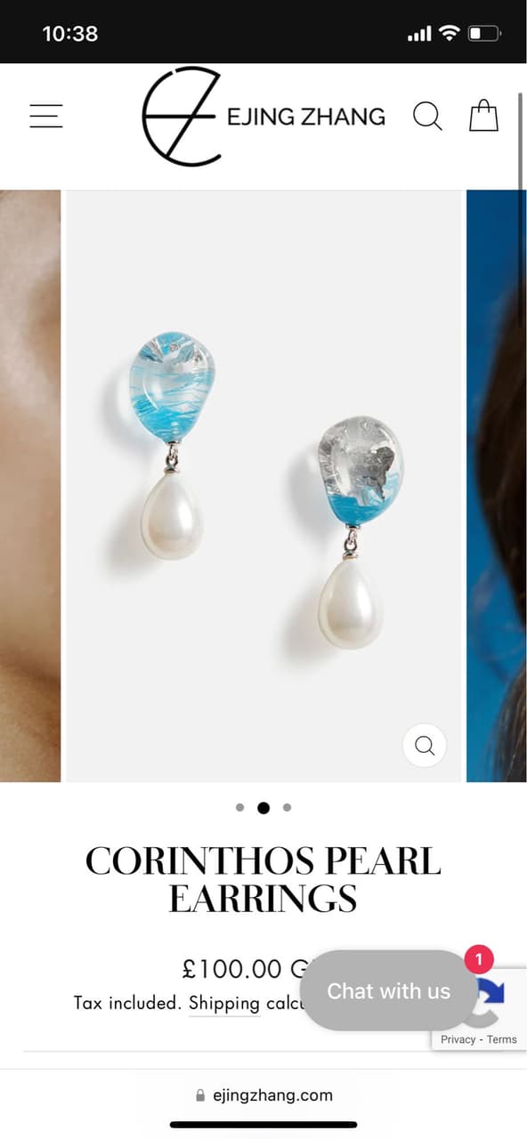 #黑特 #反推 中國/英國設計師品牌飾品 ejing zhang 賣假珍珠？？ - 網路購物板 | Dcard