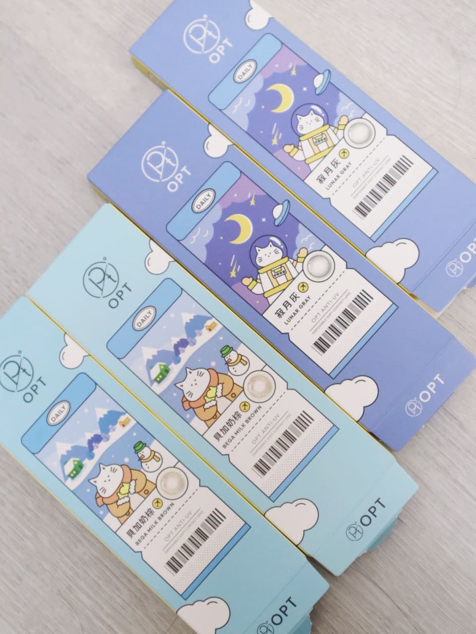 OPT新款隱眼溫柔登場 怎麼拍都美！而且活動還有送超可愛轉轉貓吊飾🐈😚 feat. OPT - 口天小姐 (@cotin_makeup ...