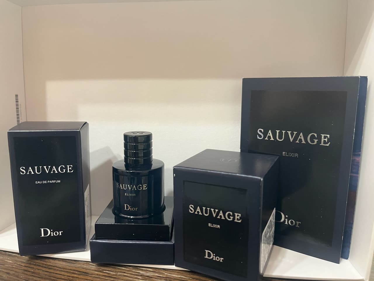 #我要賣 全新 Dior 迪奧 曠野之心 SAUVAGE EDT EDP ELIXIR - 二手交易板 | Dcard