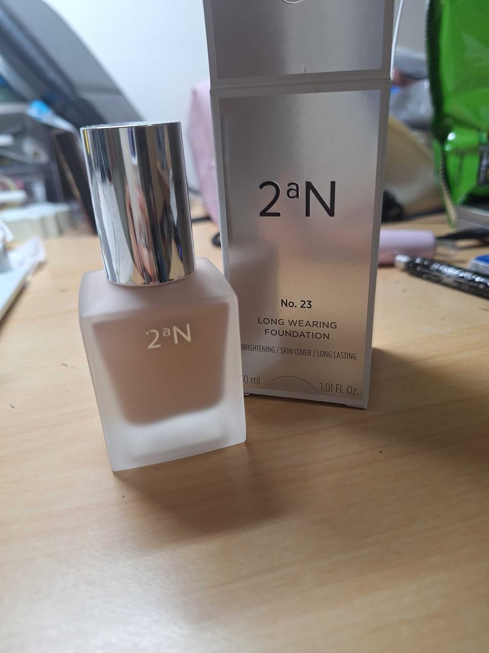 #我要賣 韓國2an粉底液‐23號 - 二手交易板 | Dcard