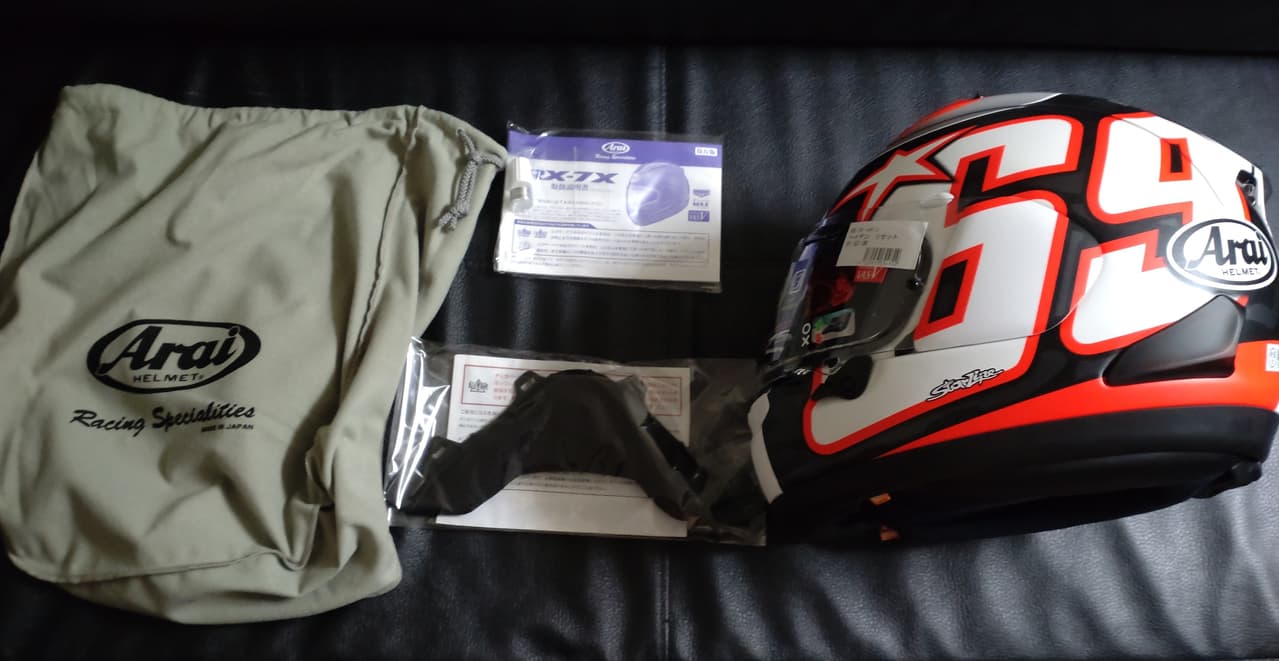 #人身部品 Arai RX7X 簡易開箱 & S/A 比較心得 - 重機板 | Dcard