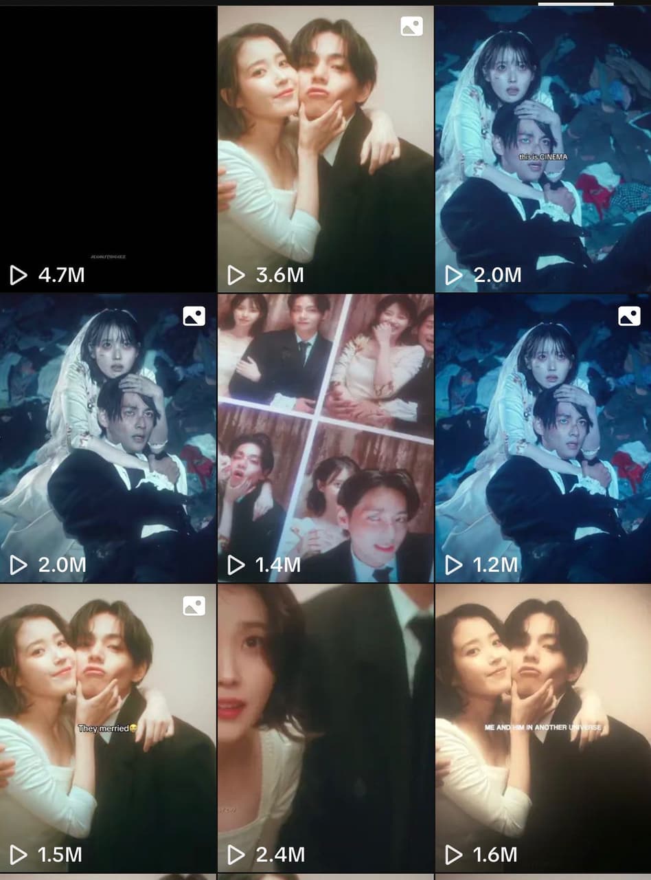 #分享 韓網HOT🔥 在中國微博上閱讀量超過1億的BTS V和IU的照片 - 追星板 | Dcard