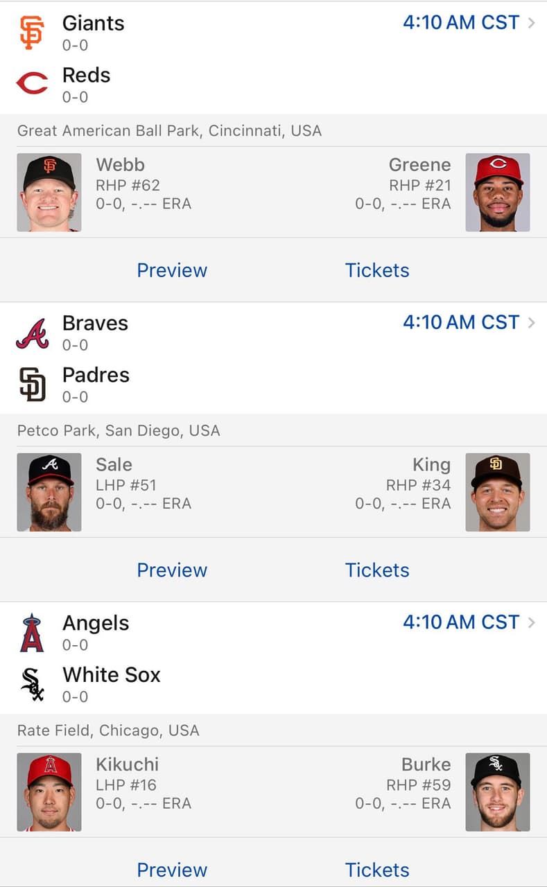 #討論 3/28 MLB 開幕戰先發投手 - MLB板 | Dcard