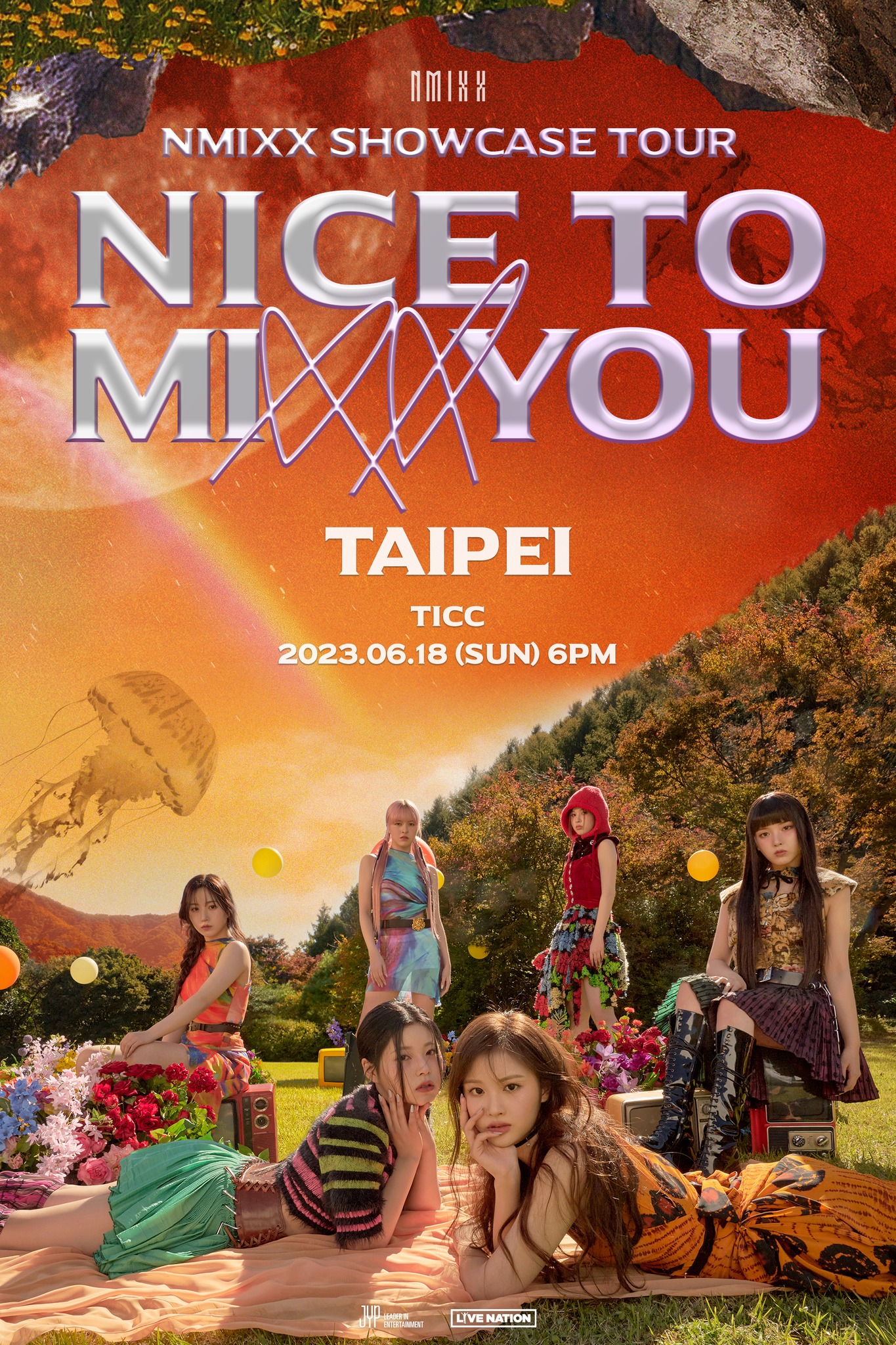 #情報 NMIXX SHOWCASE TOUR in TAIPEI 票價座位圖/售票日期公開！ - NMIXX板 | Dcard