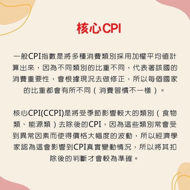 消費者物價指數CPI - 理財板 | Dcard