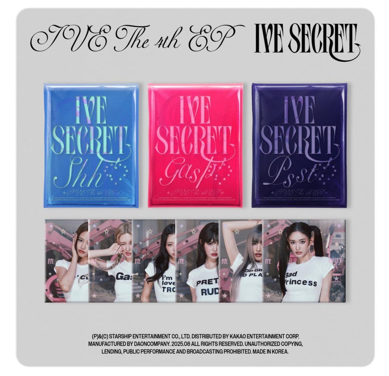 #集中討論 8/25 IVE 回歸 | THE 4th EP《IVE SECRET》 - IVE板 | Dcard