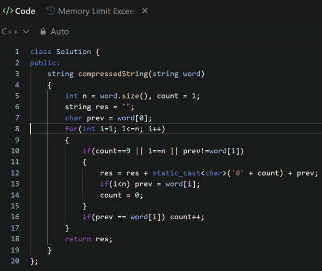 3163. String Compression III 解題紀錄 - 佛朗火箭製造基 (@supersonico) | Dcard
