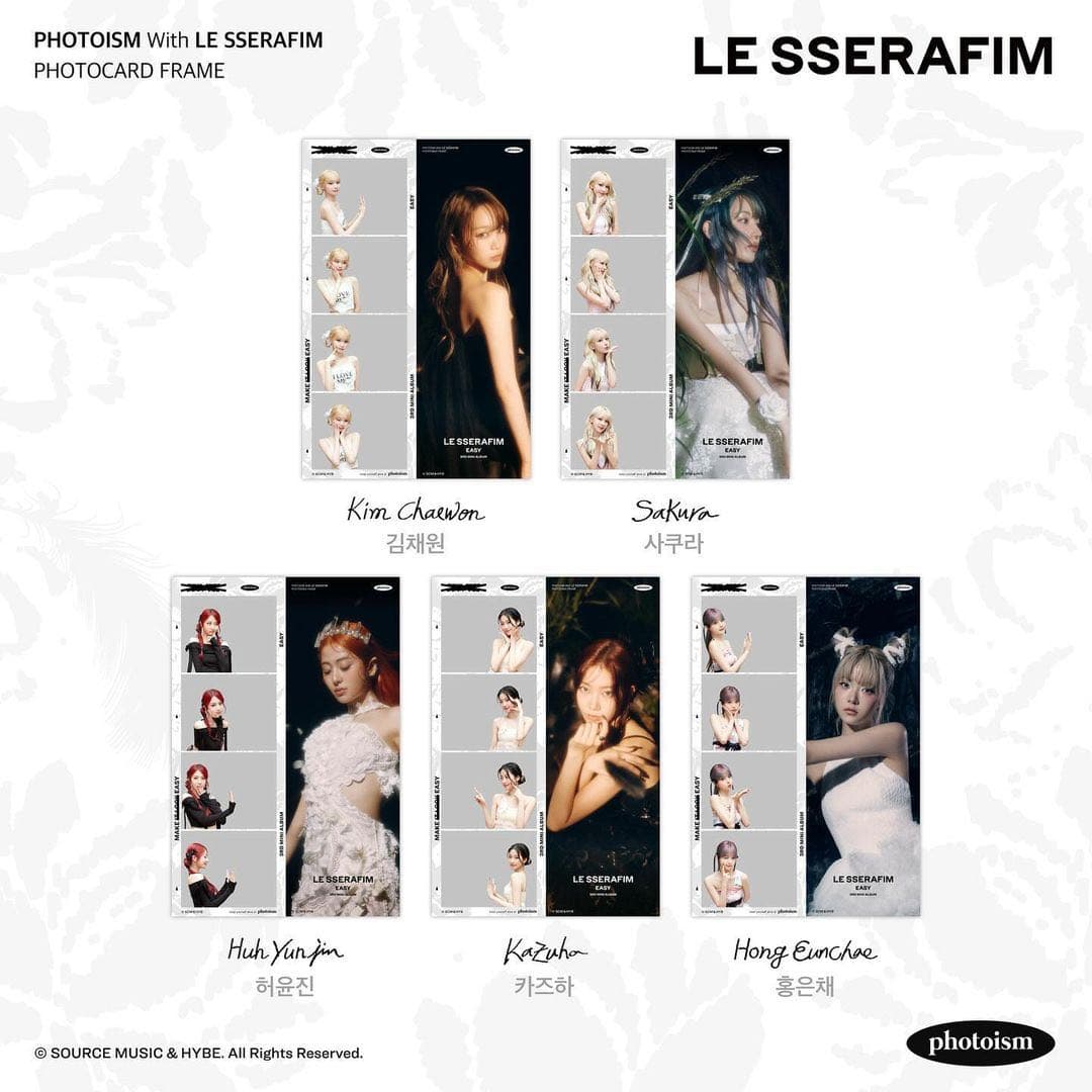 #情報 臺北/臺中拍貼機ㅣLE SSERAFIM X Photoism - LE SSERAFIM板 | Dcard
