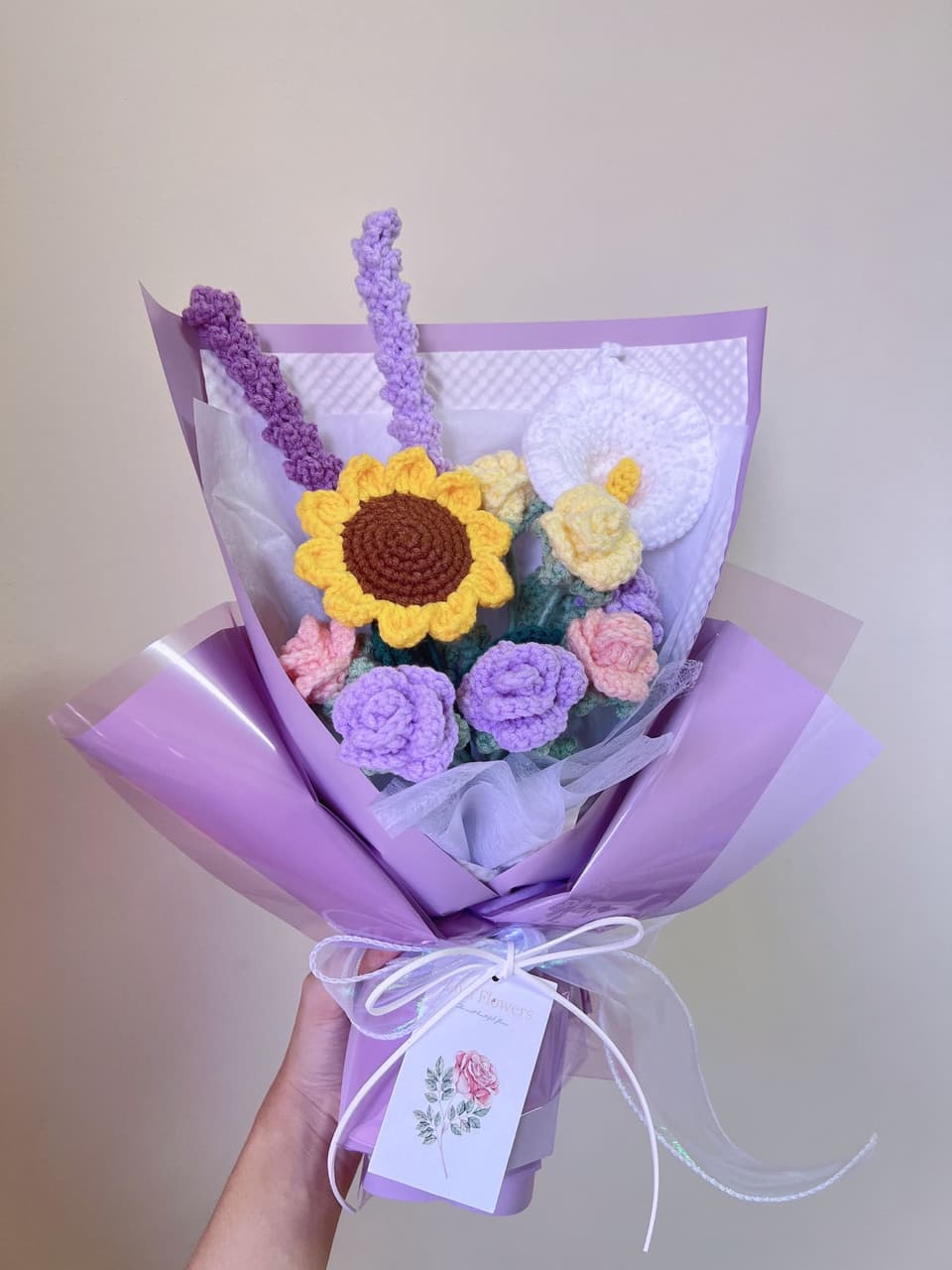 手作針織花束III - faya_flowers (@fayacrochet) | Dcard