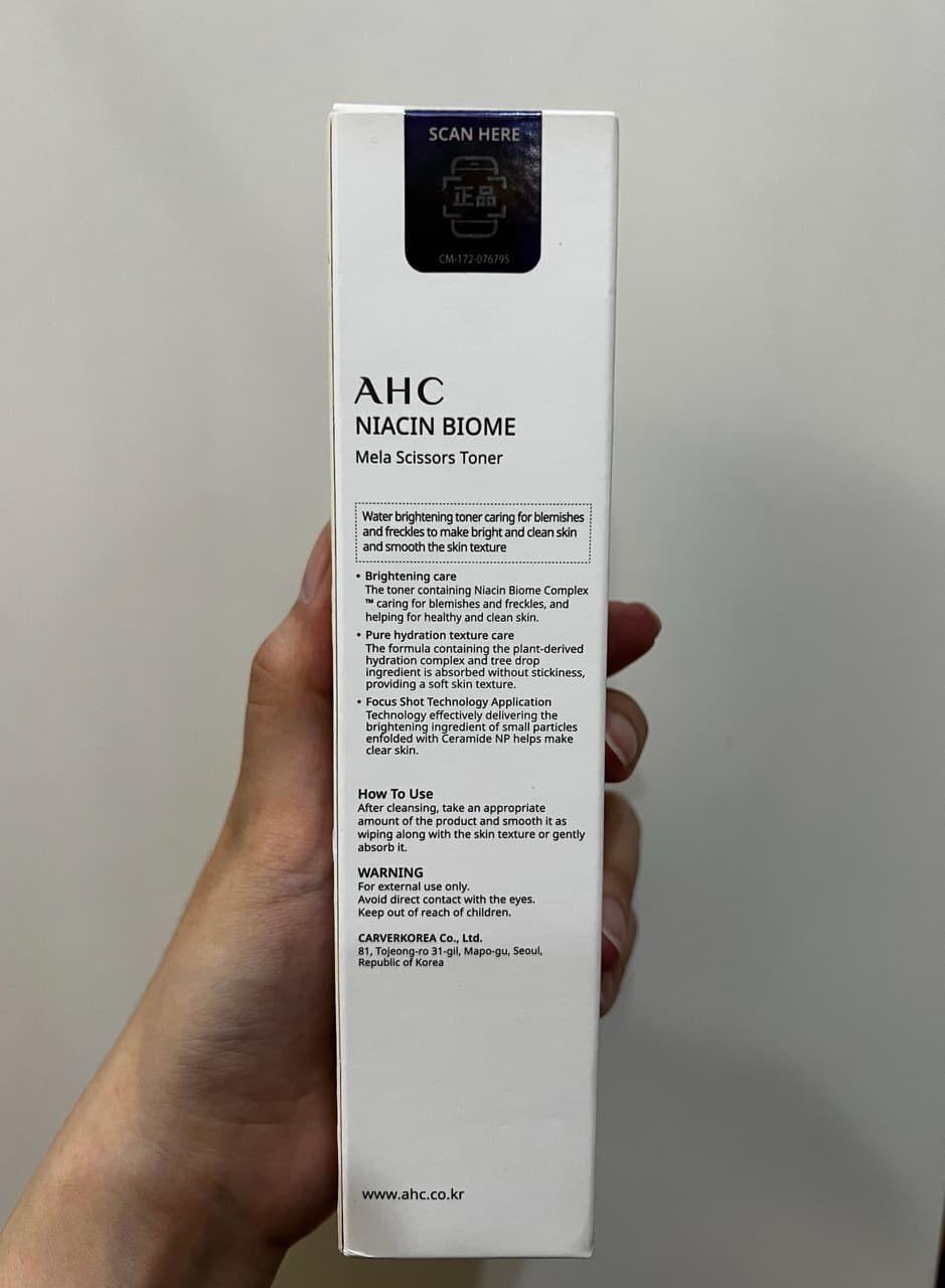 #我要賣 AHC化妝水 120ml - 二手交易板 | Dcard