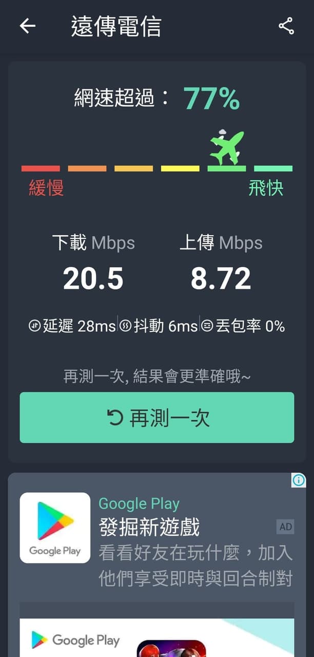 #分享 遠傳老用戶499 21M網速穩定飆頂 - 3C板 | Dcard