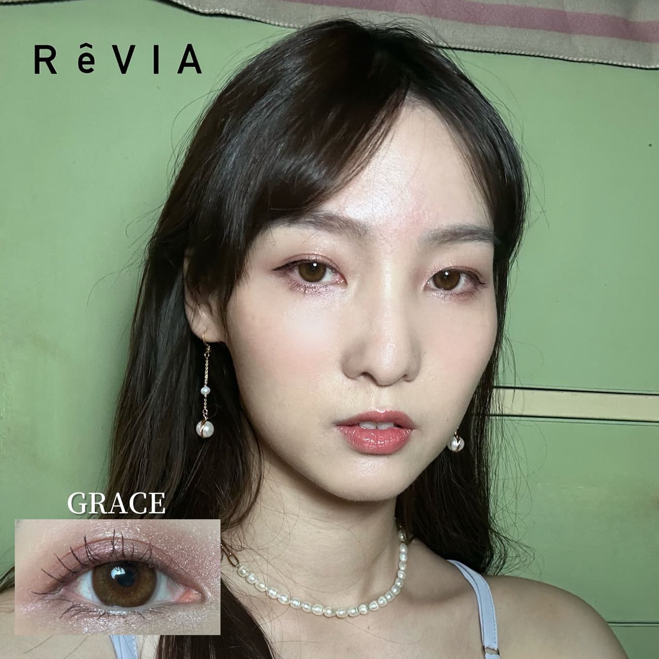 #分享 ReVIA 橄欖女神、湖光琉璃 日拋 - 隱形眼鏡板 | Dcard