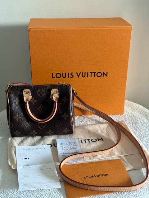 #我要賣 LV nan speedy舊版 專櫃已絕版！容量比新款更大 - 二手交易板 | Dcard