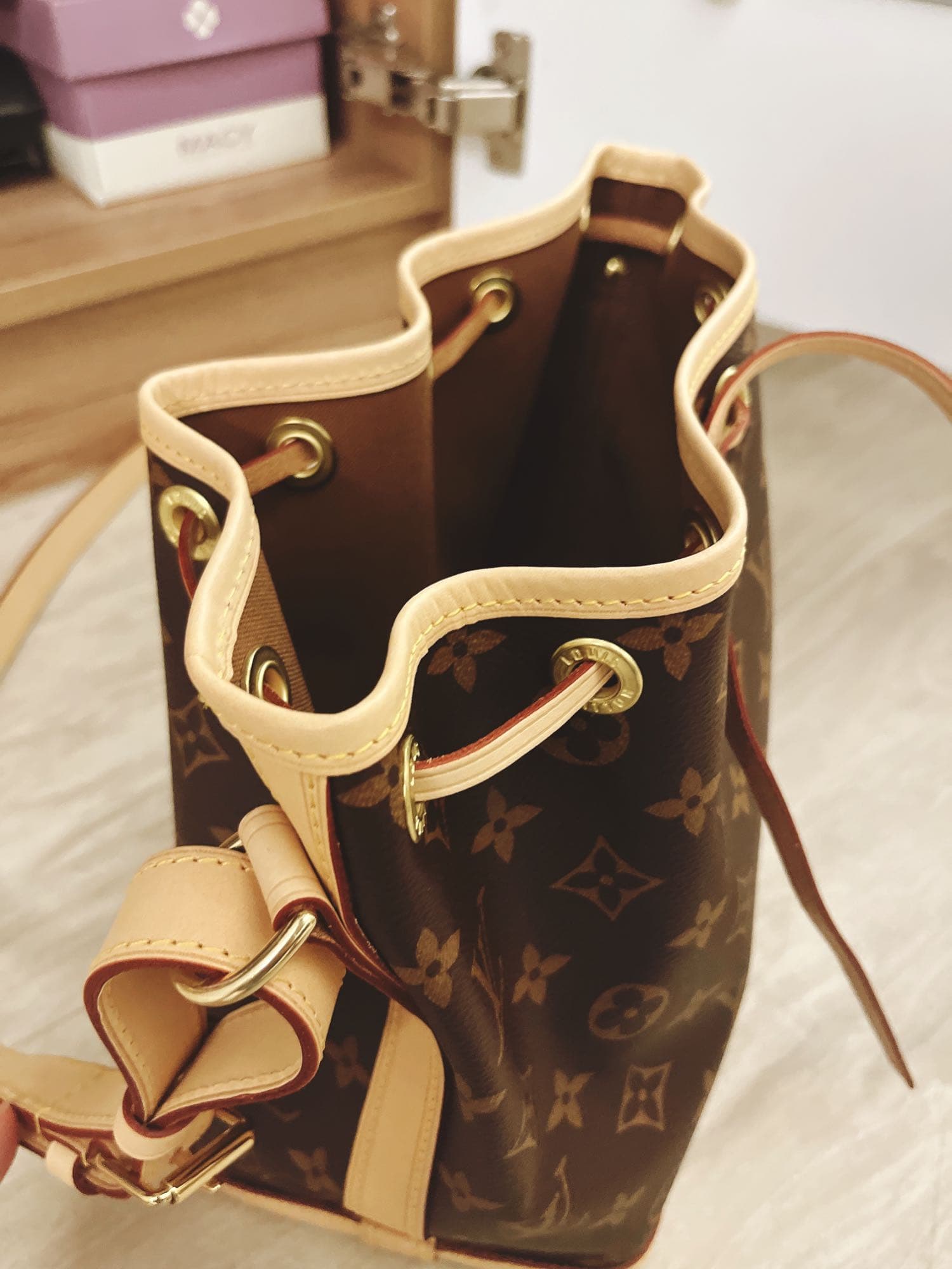 #開箱 #開箱 LV noe BB 水桶包 - 精品板 | Dcard