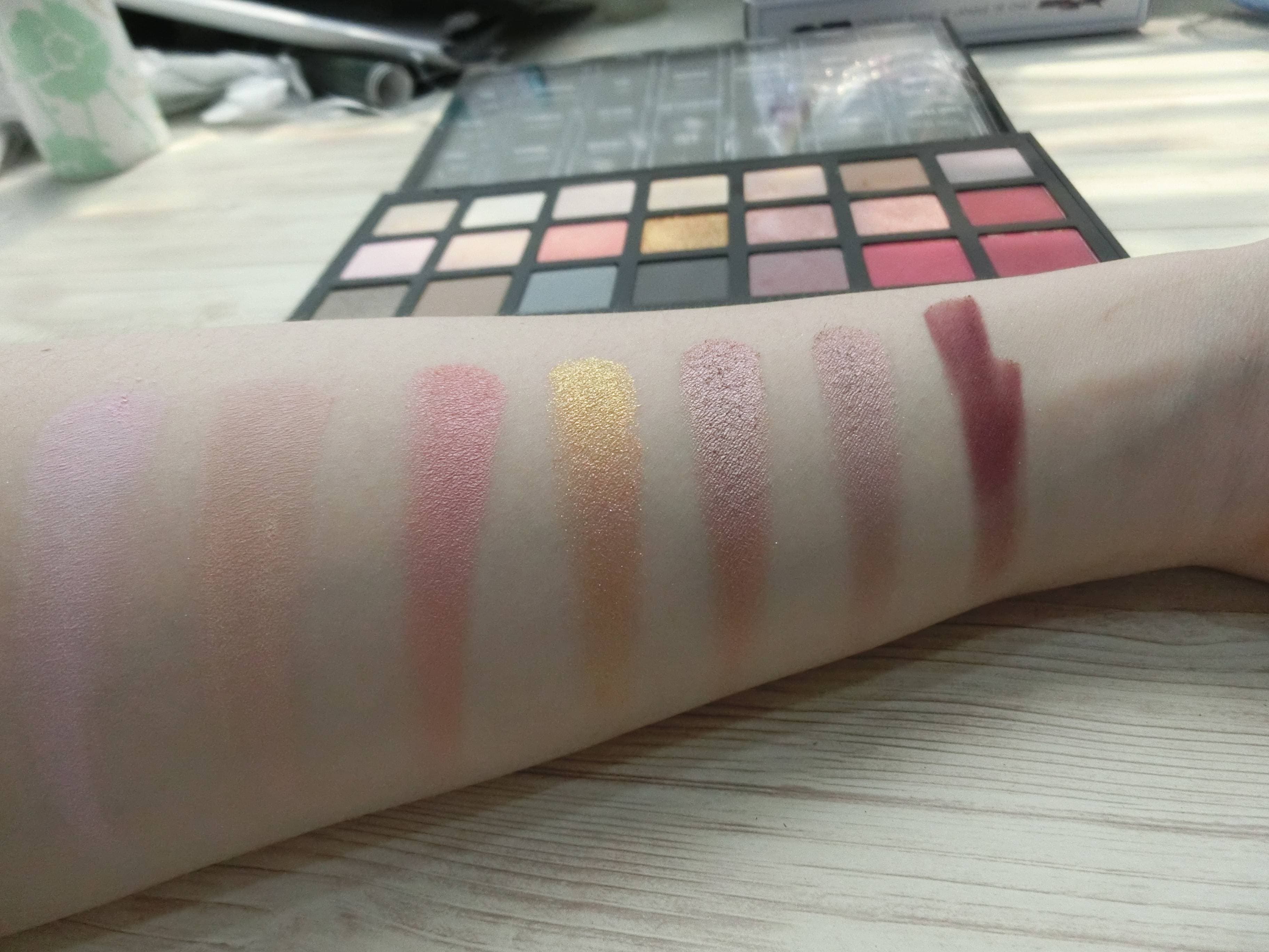 Sephora PRO Cool Palette簡易試色 - 美妝板 | Dcard