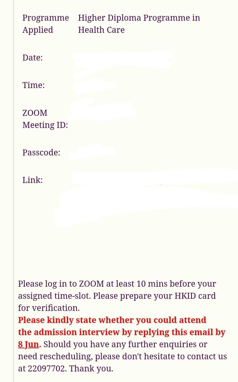 CUSCS面試 - DSE 考生專區板 | Dcard