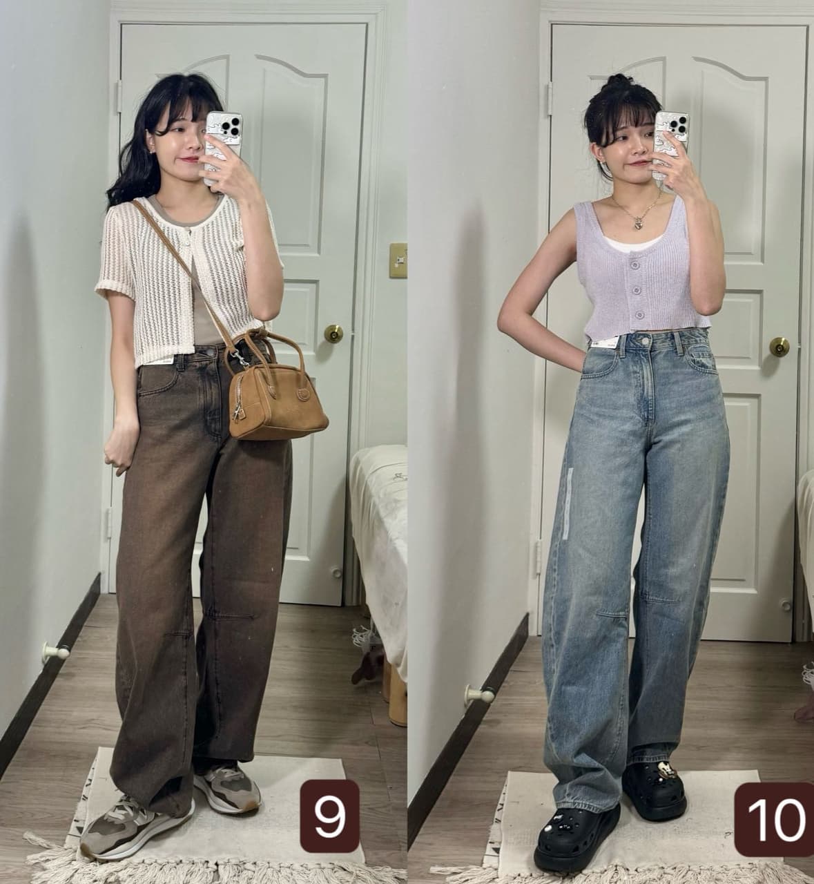 咖褲搭配！GU錐形褲加長版試穿 - 穿搭板 | Dcard