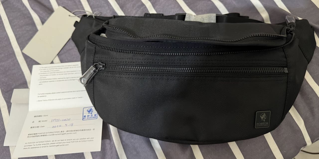 #我要賣 Porter 腰包 全新未使用 - 二手交易板 | Dcard