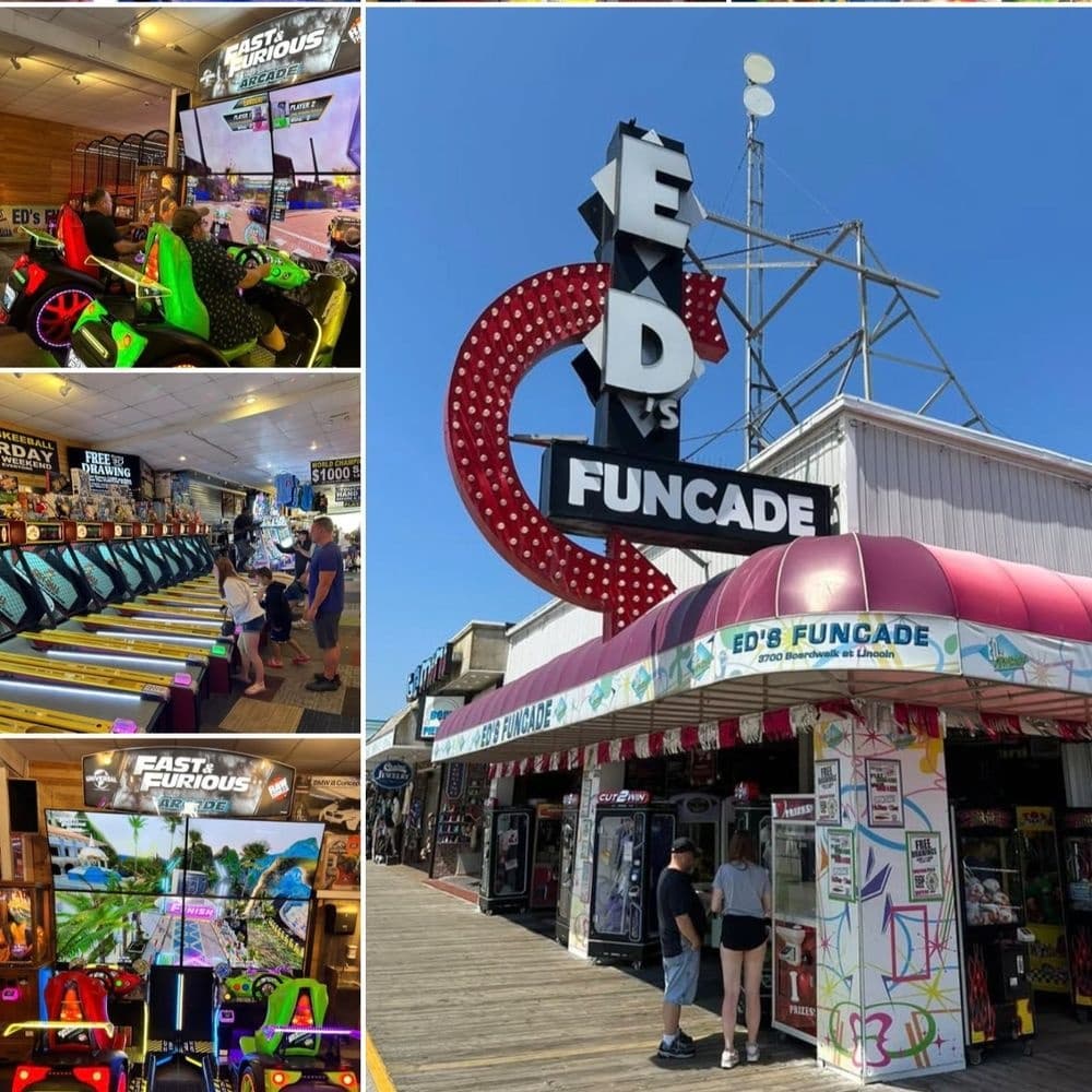 世界旅學【2026美打學生USA866獲取職缺】-【Ed’s Funcade｜New Jersey Wildwood Boardwalk ...