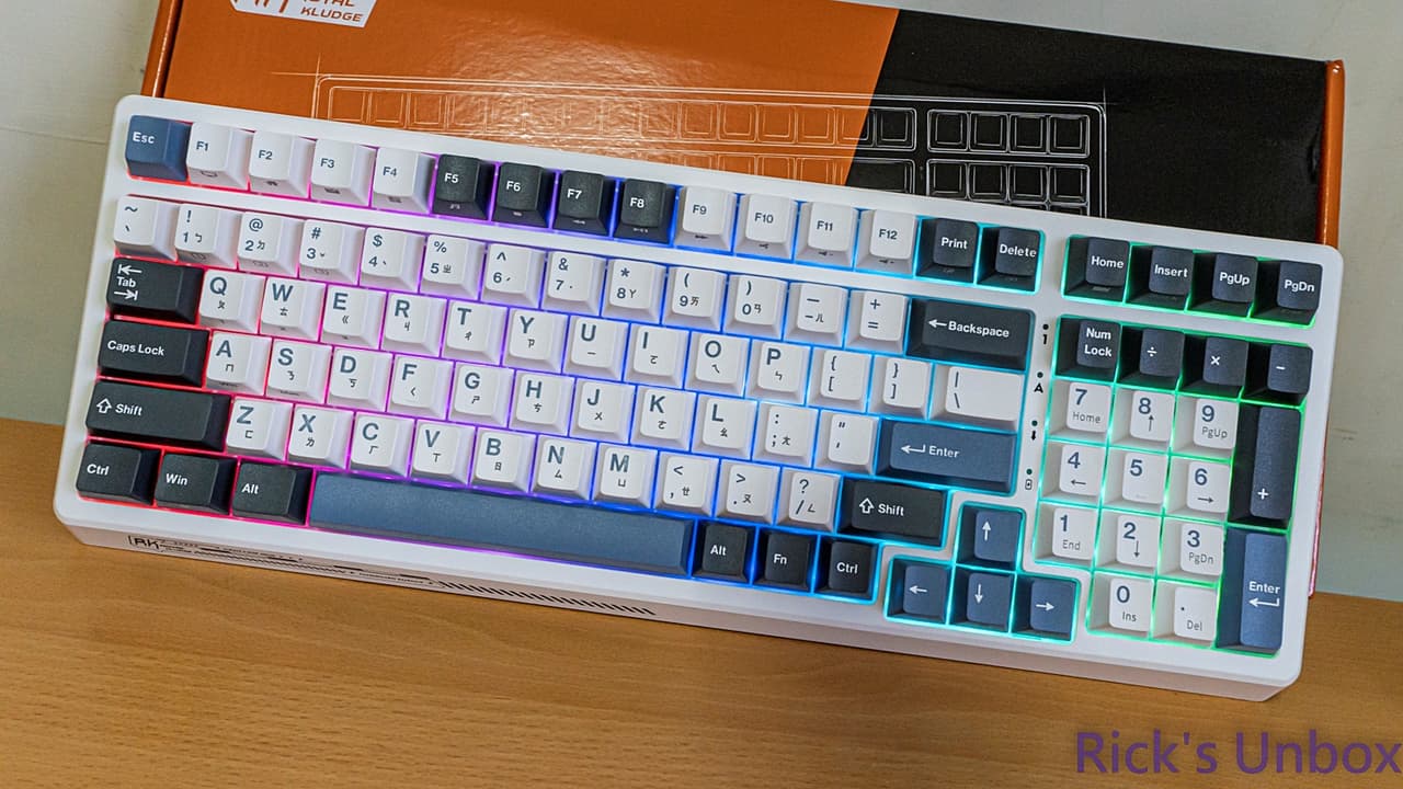 【開箱】高CP三模可換軸鍵盤 | ROYAL KLUDGE RK-G98藍色潮汐 - 3C板 | Dcard
