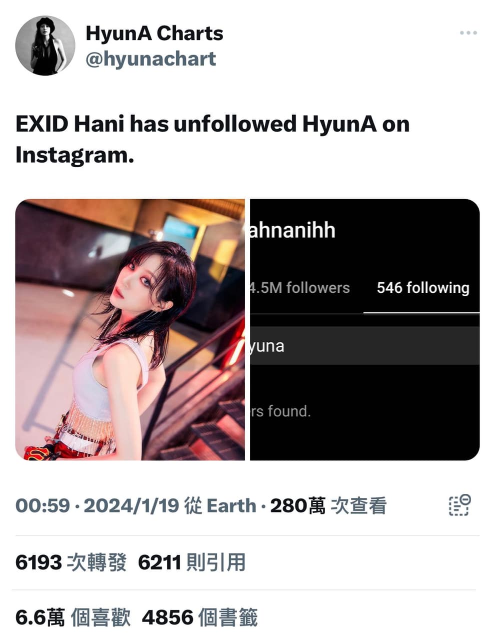 #閒聊 趙權Hani退追泫雅，粉絲站紛紛脫粉 - 追星板 | Dcard