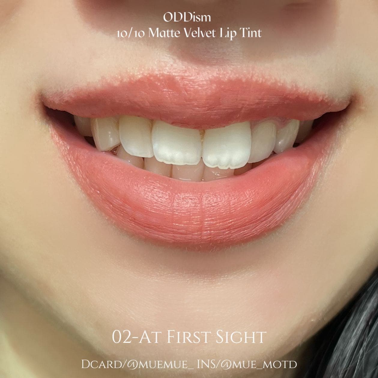 ODDism｜盡情迷絨唇釉10/10 Matte Lip Tint五支全試色 - 我有三個酒窩👾 (@muemue_) | Dcard