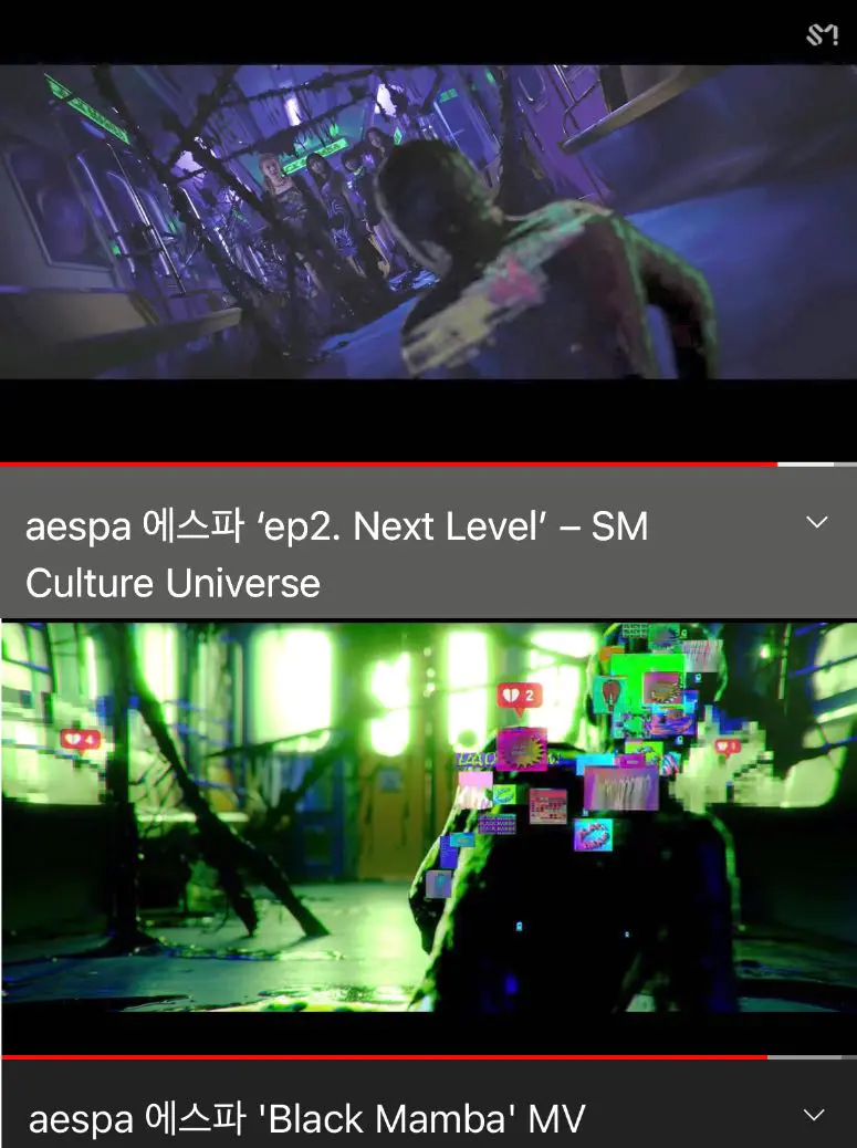 #集中討論 aespa 'ep.2 Next Level'-SMCU世界觀影片 - 追星板 | Dcard