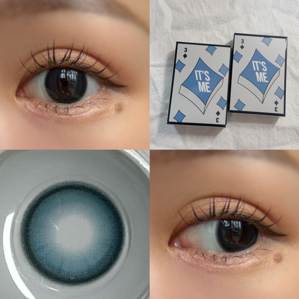 #分享 CHA CHA五款新品 日韓絕美隱眼實戴💖 - 潔♡ (@qqj) | Dcard