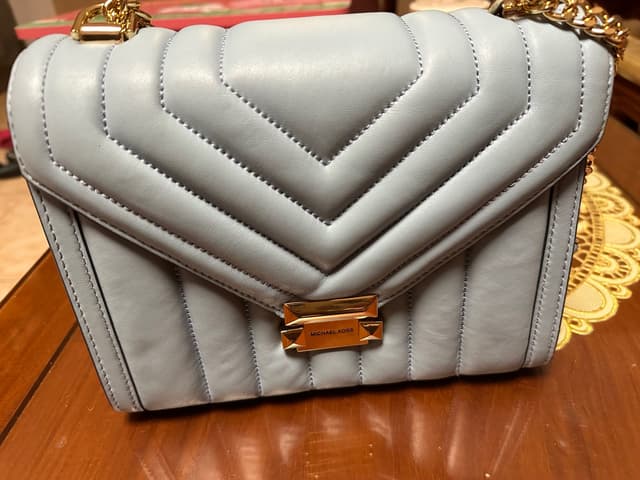 #開箱 #開箱 MK水藍色包 - 精品板 | Dcard