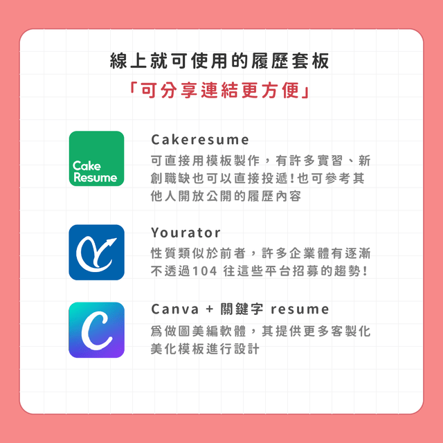 面試履歷全攻略 不藏私分享 - qqlearn (@qqlearn) | Dcard