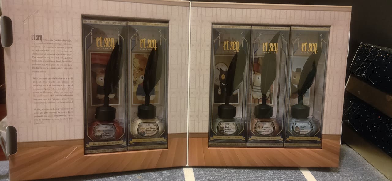 [開箱]et.seq瑪瑪文藝復興禮盒組 - 美甲板 | Dcard