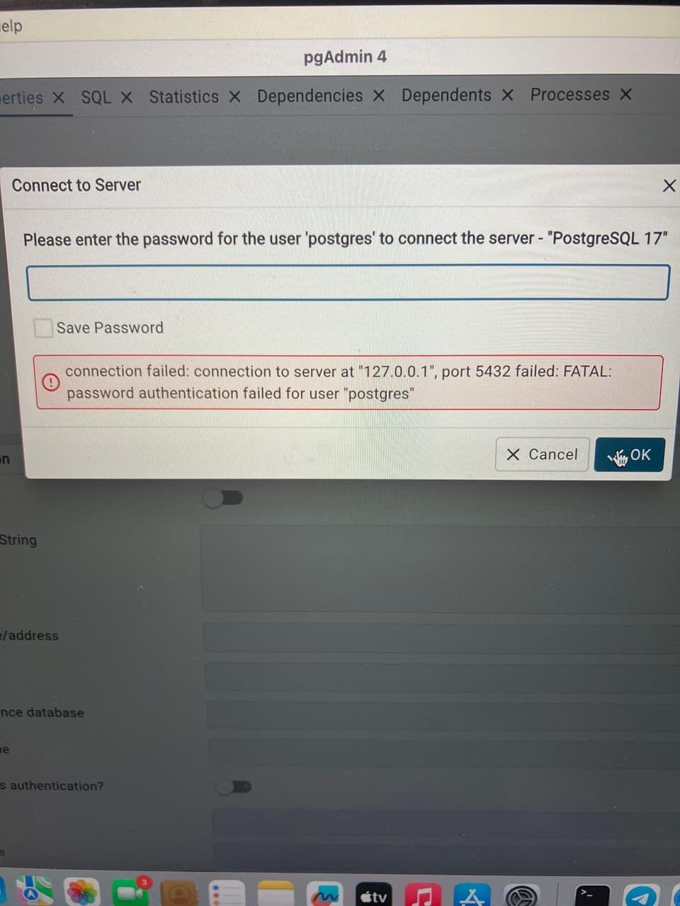 #發問 新手安裝PostgreSQL密碼驗證錯誤 - 軟體工程師板 | Dcard
