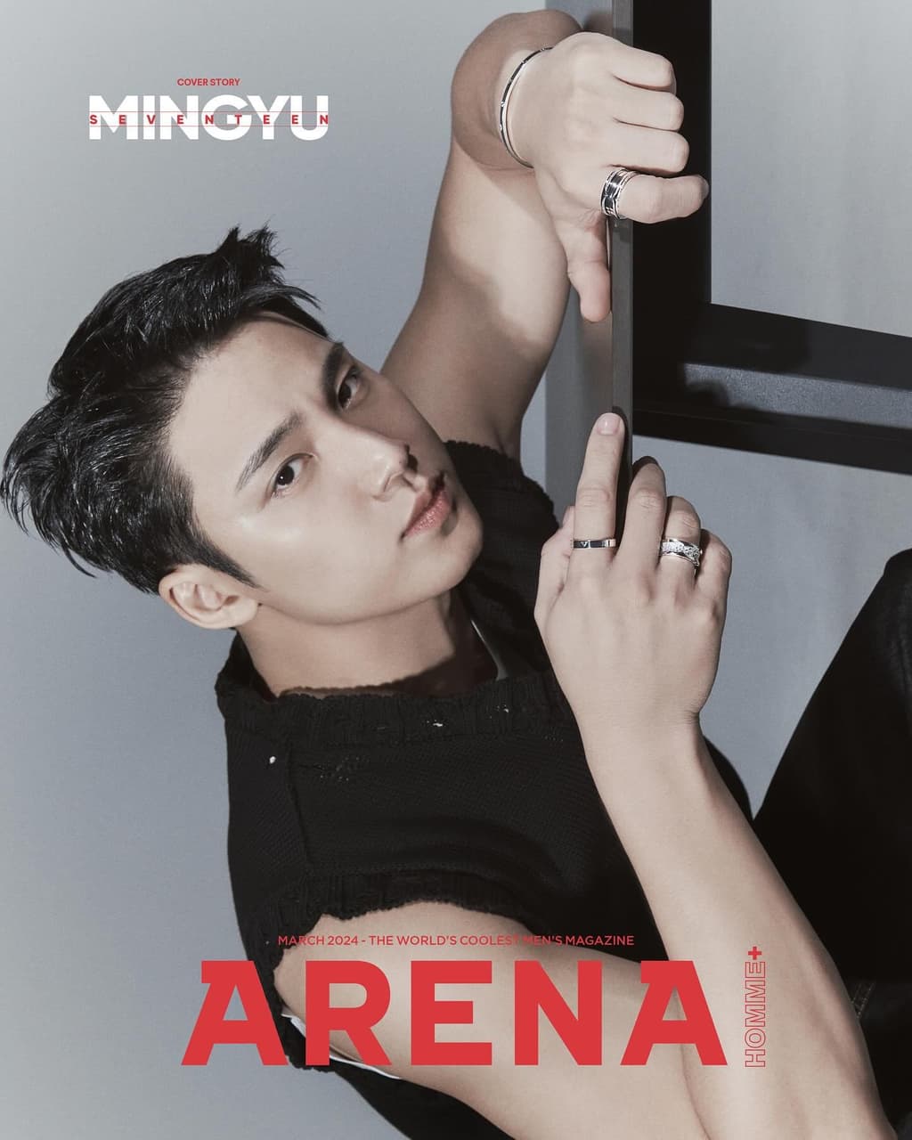 #分享 金珉奎 Arena Homme + Korea三月刊封面！ - SEVENTEEN板 | Dcard