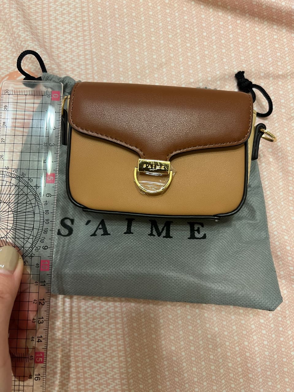 #售全新 S’AIME 東京企劃 - 小廢包 / TINY COCO 真皮鏈條迷你包(XXS) - 二手交易板 | Dcard