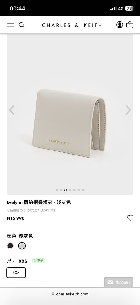 小ck 短夾 女孩板 Dcard