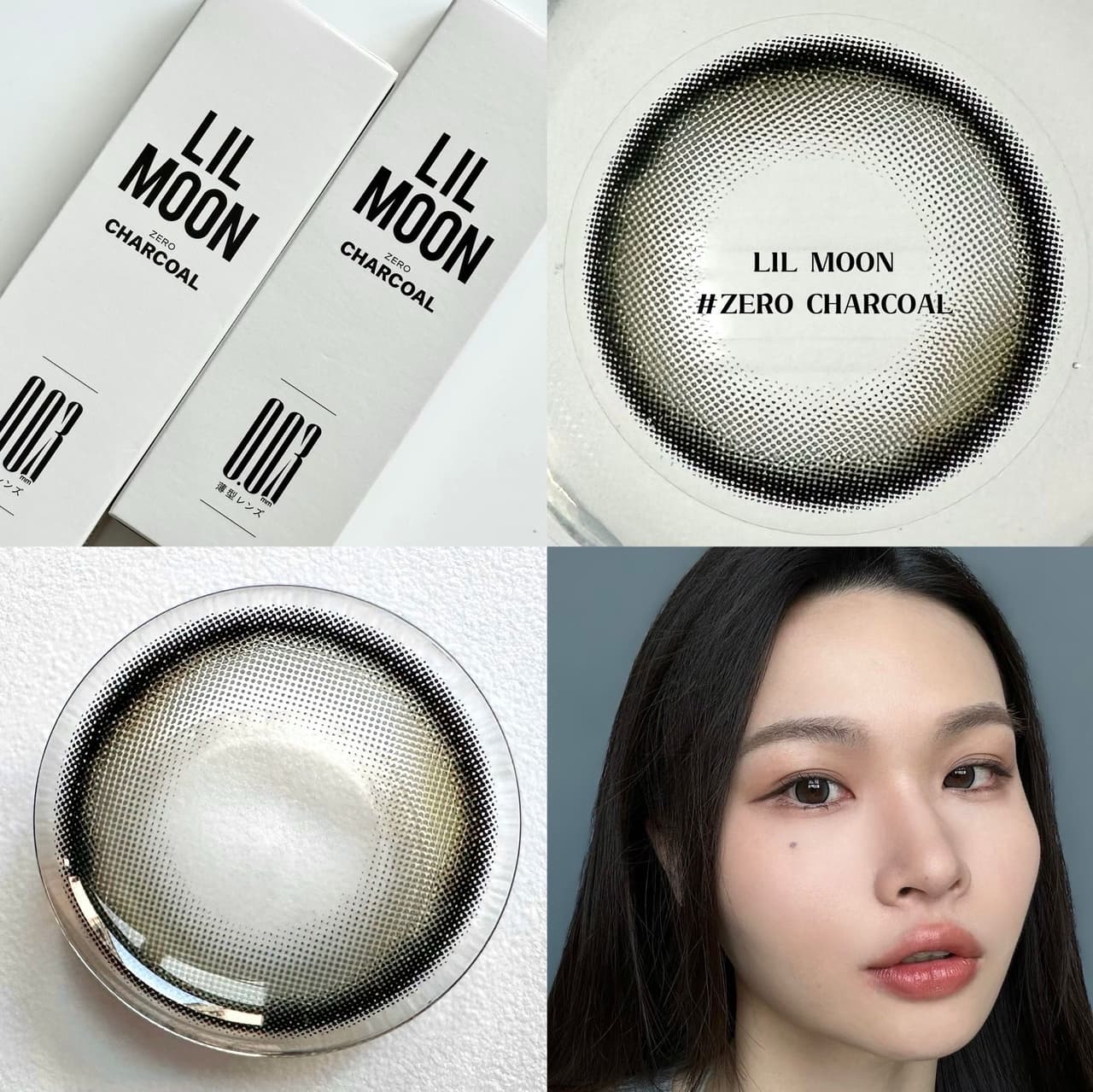 #分享 🇯🇵日本美妝博主代言款 LIL MOON隱眼🌸 - JULIANA🖤 (@yichen225) | Dcard