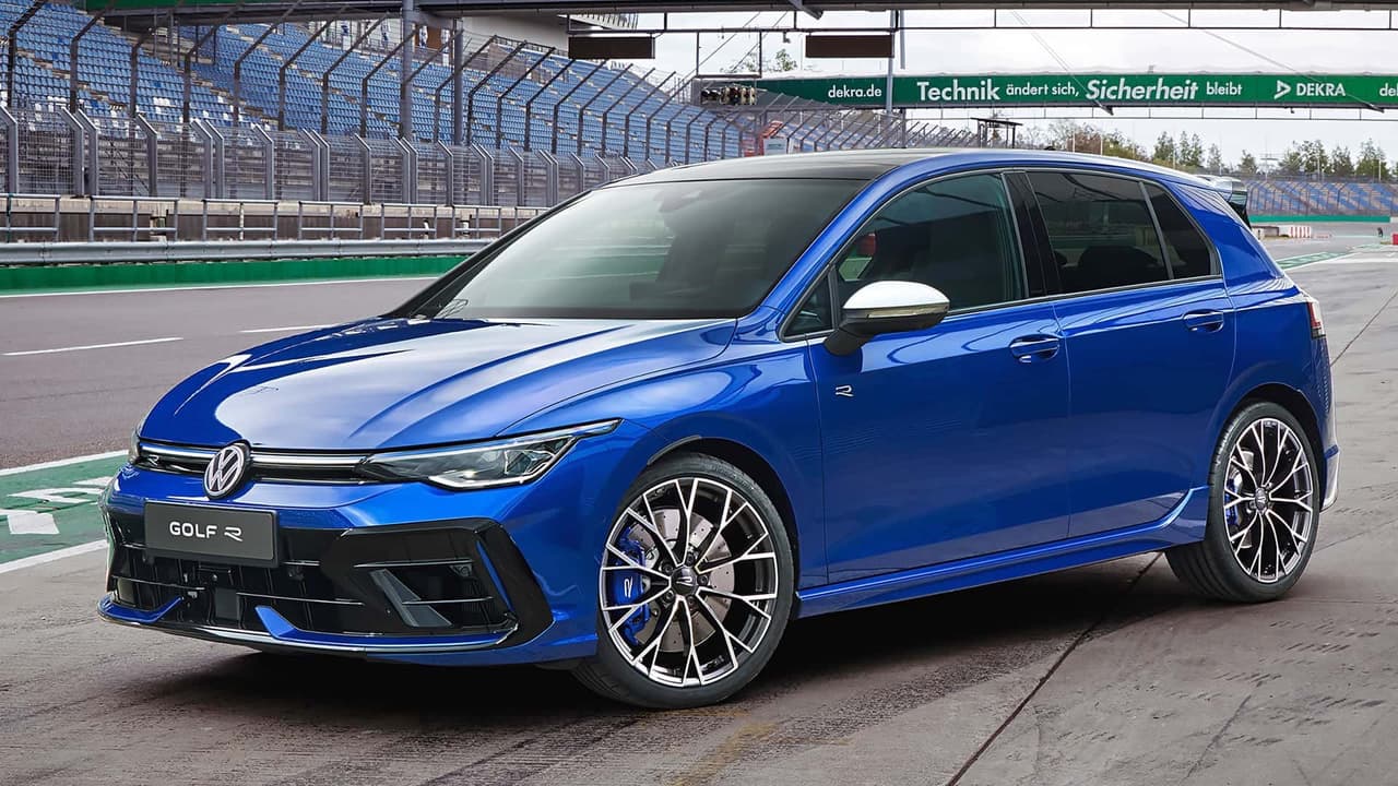 VW Golf R 小改款登場 - 汽車板 | Dcard