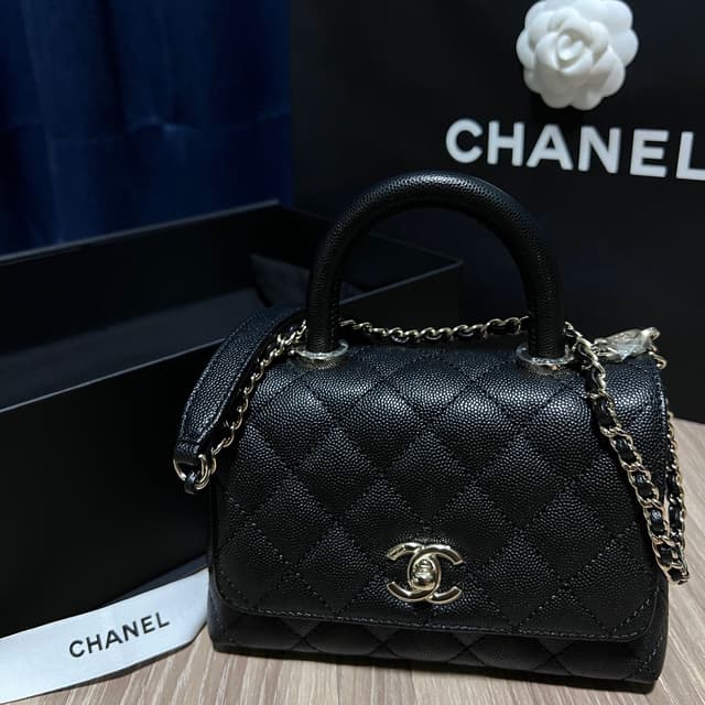 #開箱 Chanel mini coco handle - 精品板 | Dcard