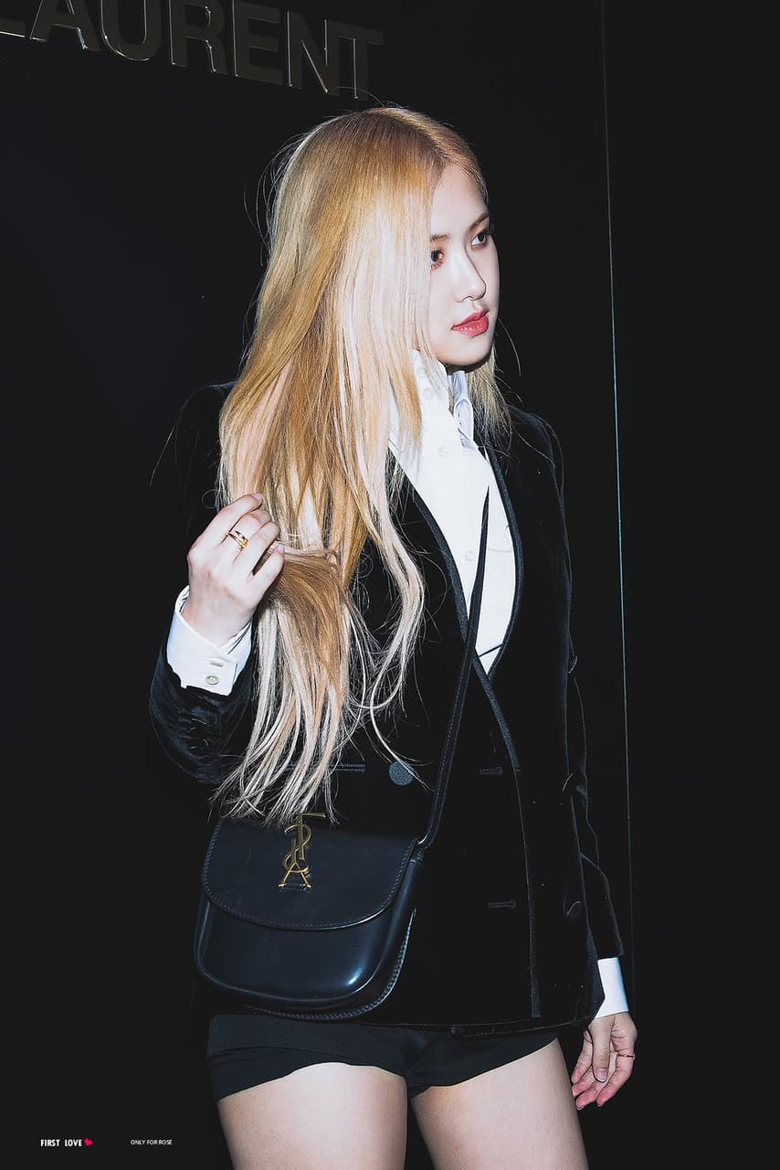 Rosé x Saint Laurent pfw Blackpink - 追星板 | Dcard