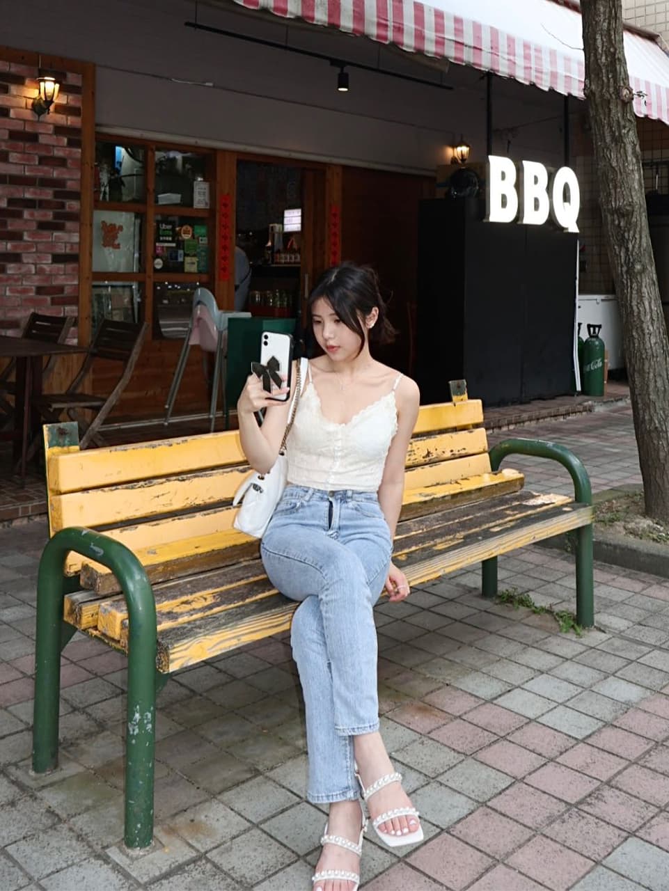 #分享 154cm的5套初夏穿搭🌷 - 穿搭板 | Dcard