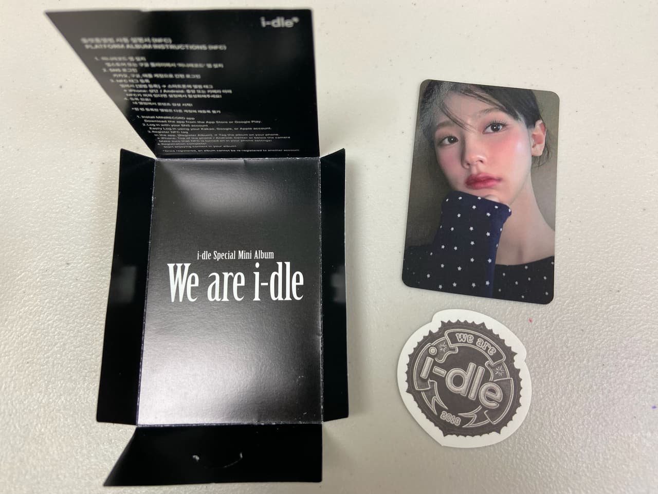 #開箱或後記 i-dle* special mini album [We are i-dle] (Platform ver.) 開箱 - i-dle板 | Dcard