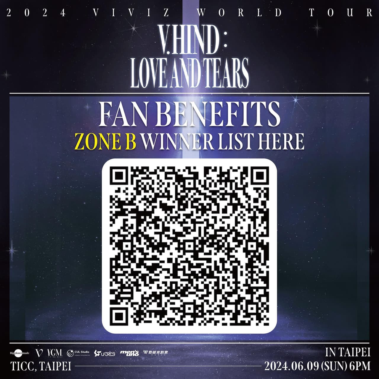 #官方 2024 VIVIZ WORLD TOUR [V.hind : Love and Tears] in Taipei - B60 留言 | Dcard