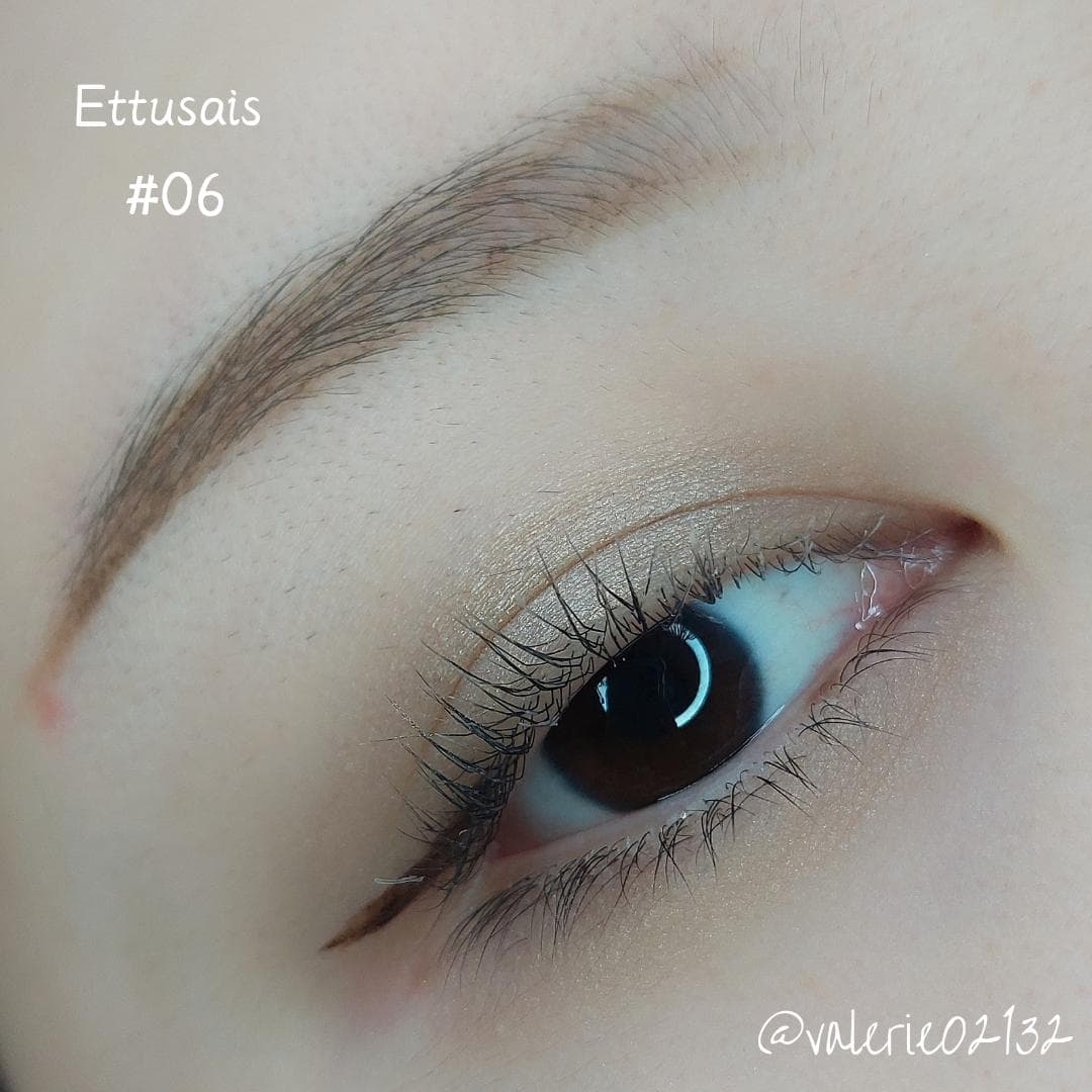 #試色 Ettusais 微暮絲絨雙色眼影 03、06 - 美妝板 | Dcard