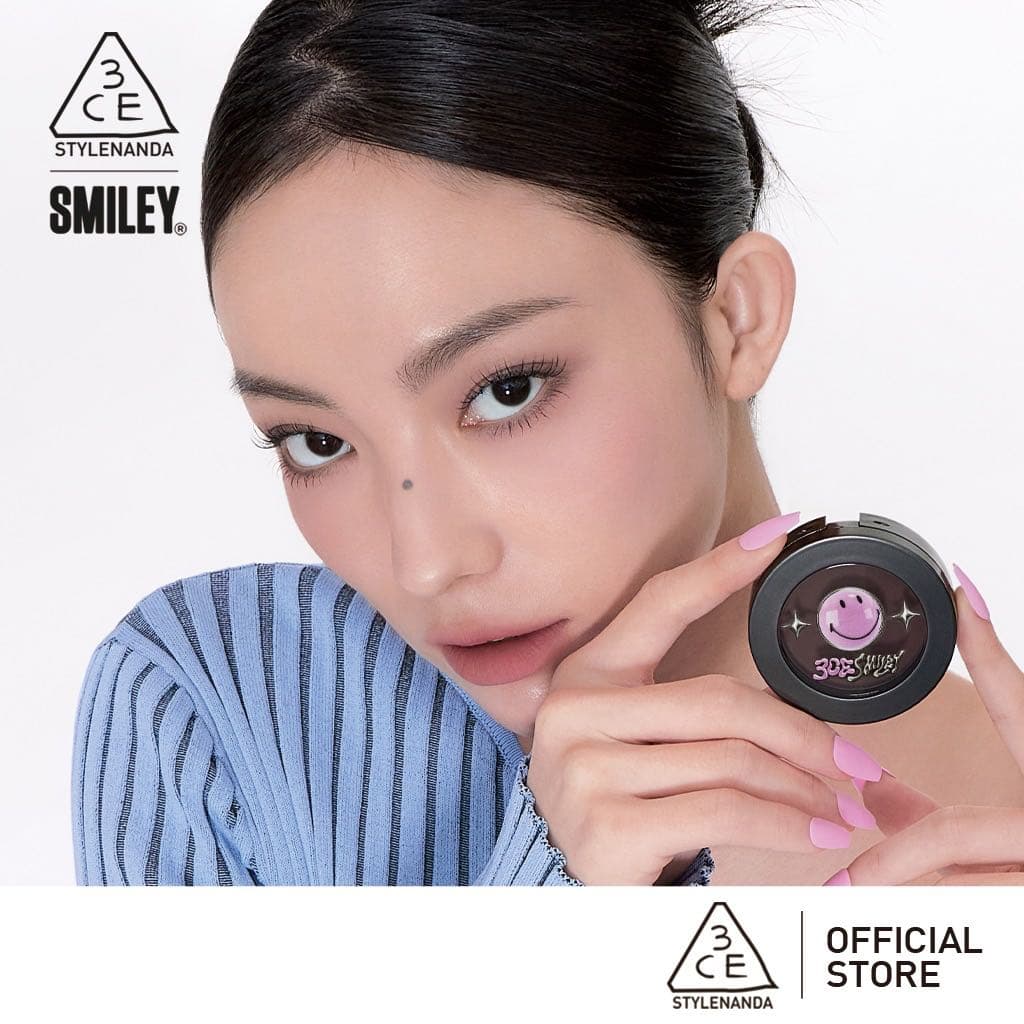 必收美死人聯名‼️ 3CE x SMILEY ️ 4款灰粉色、眼影、唇釉、腮紅推薦 ️時髦高冷妝感必備‼️ - Soran (@kosaranlucky) | Dcard