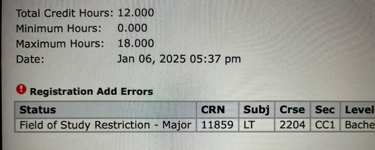 (Solved) Reg唔到major course點算？ - 香港城市大學板 | Dcard